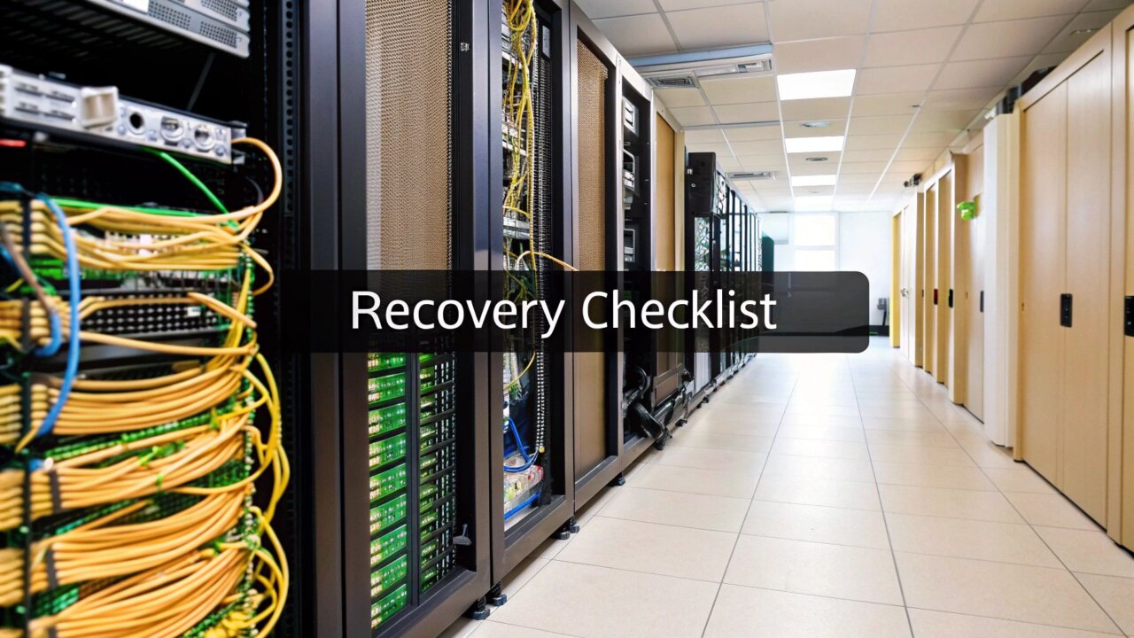 Your Ultimate Disaster Recovery Checklist: 8 Steps for 2025 - Clouddle