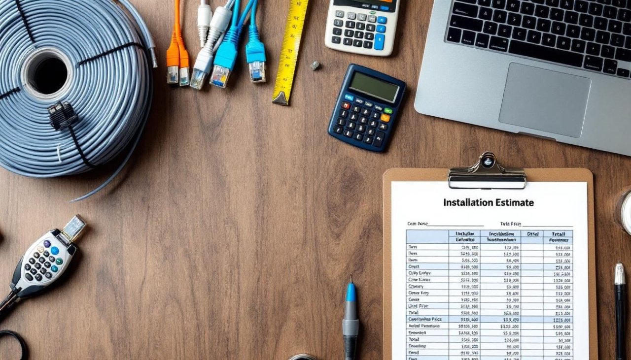 How to Calculate Network Cable Installation Cost - Clouddle